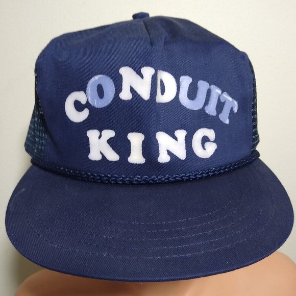 Accessories | Conduit King Vintage Snapback Hat Blue Alive Headwear ...